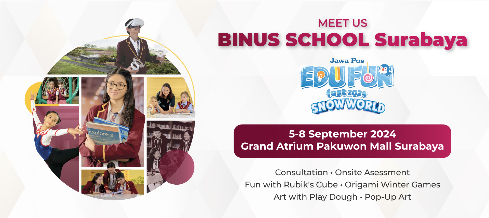 BINUS SCHOOL Surabaya at EDUFUN - BINUS SCHOOL Surabaya