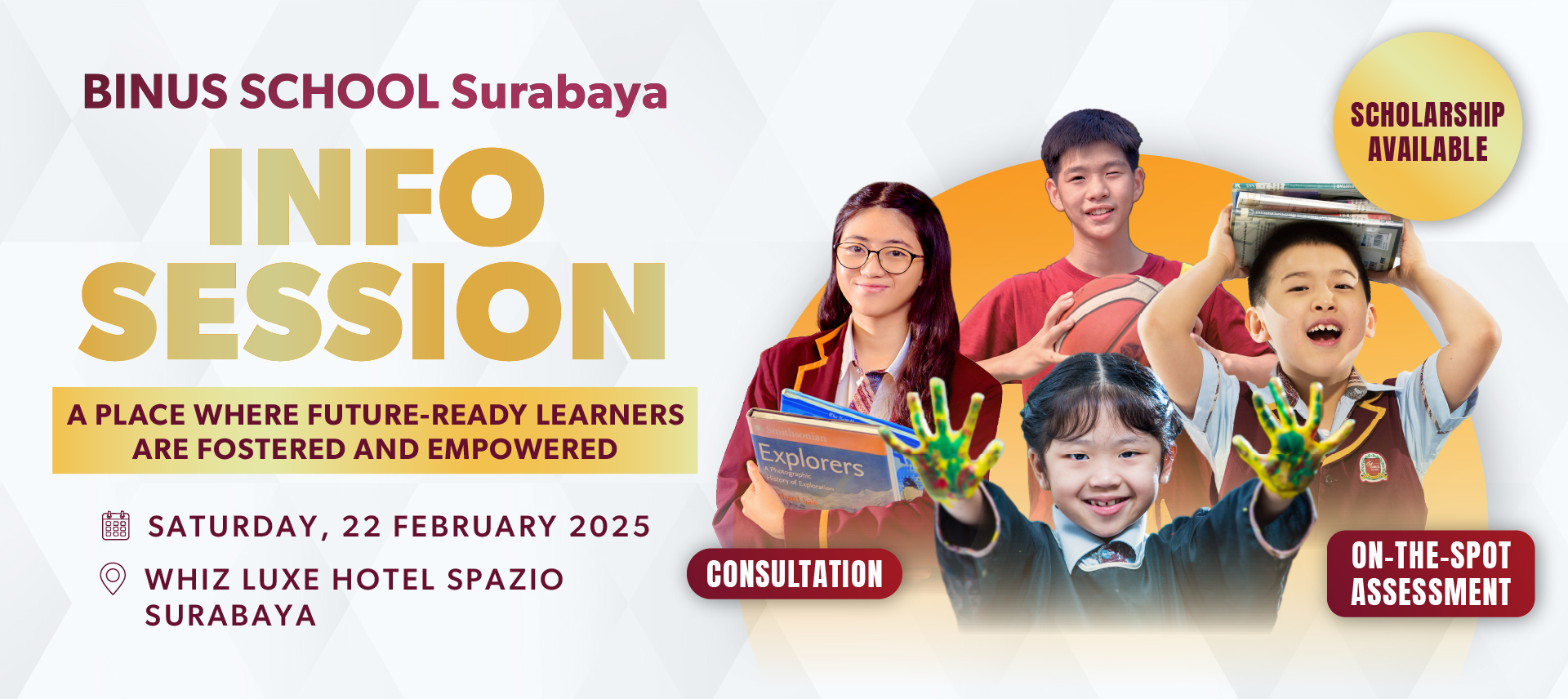INFO SESSION - BINUS SCHOOL Surabaya